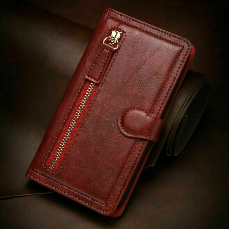 Click here for Kelvin Leather Flip Zipper Magnetic Wallet Phone C... prices