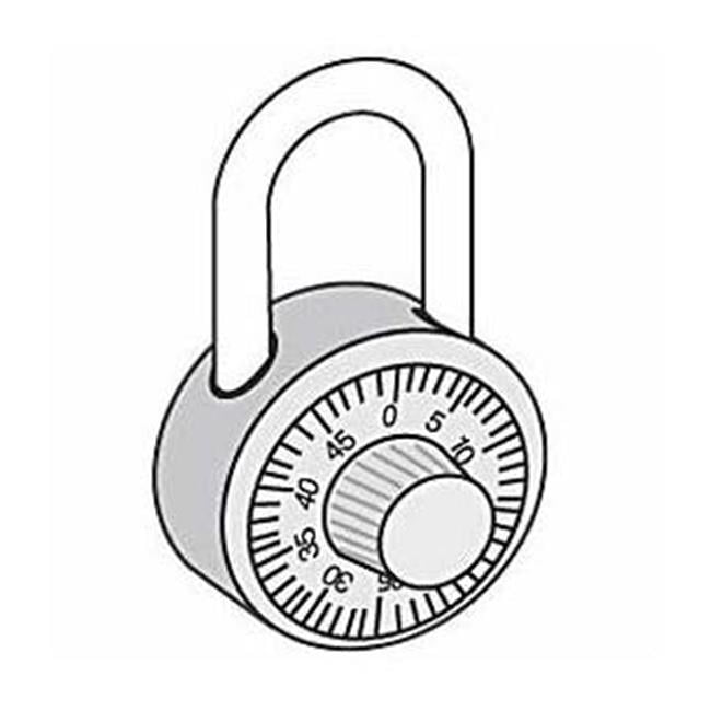 Combination Padlock for Bulk Storage Locker Door - Walmart.com