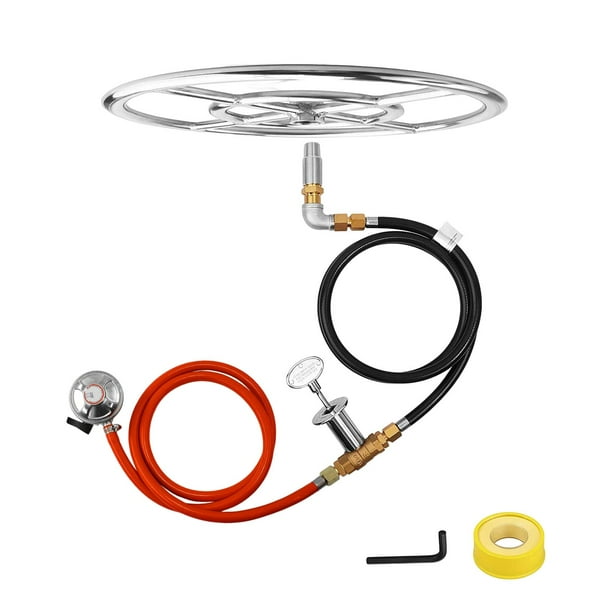 Gas Fire Upgraded Installation Spark Ignition Fire Gas Regulator ...