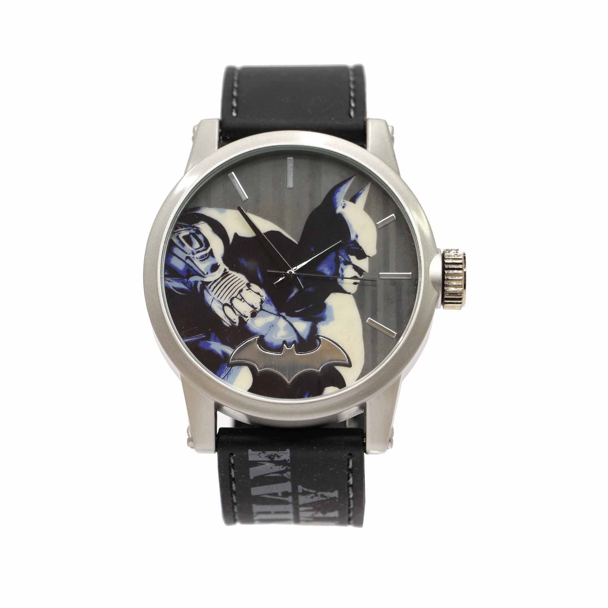 Batman Arkham City Watch with Rubber Straps - Walmart.com