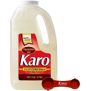 Karo Light Corn Syrup, Real Vanilla, Gluten Free, Without High Fructose ...