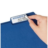 Avery Extra Large File Folder Labels, 15/16" x 3-7/16" (8425) - Walmart.com