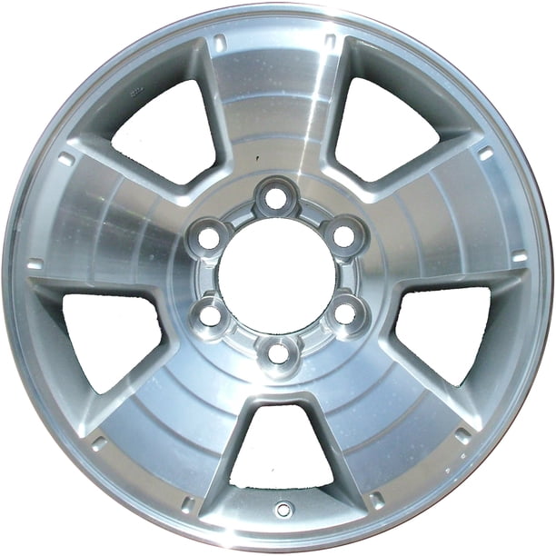 17 X 7.5 Reconditioned OEM Aluminum Alloy Wheel, Machined W/Silver Vent ...