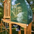 KidKraft Hawk Tower Wooden Swing Set with Slide and 2 Belt Swings, 9.9 feet Tall - Walmart.com
