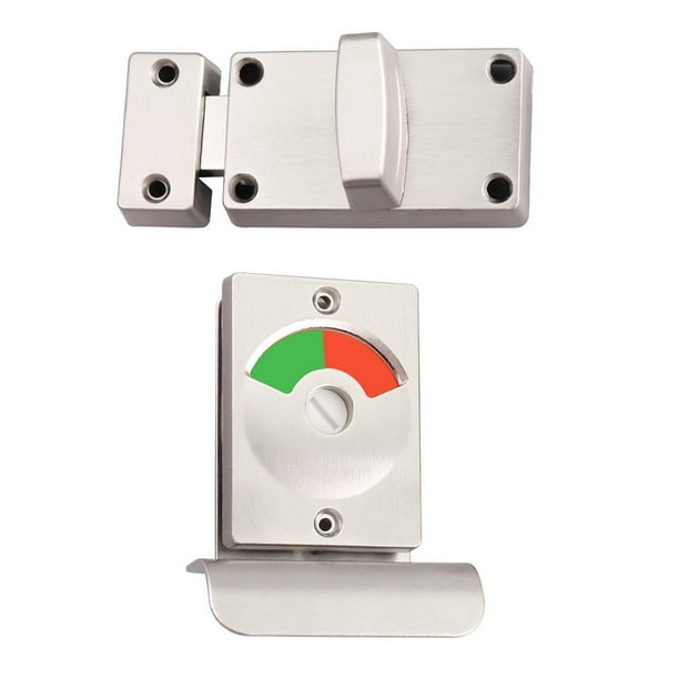 GROWTH TANK Green and Red Indicator Lock Durable Public Toilet ...