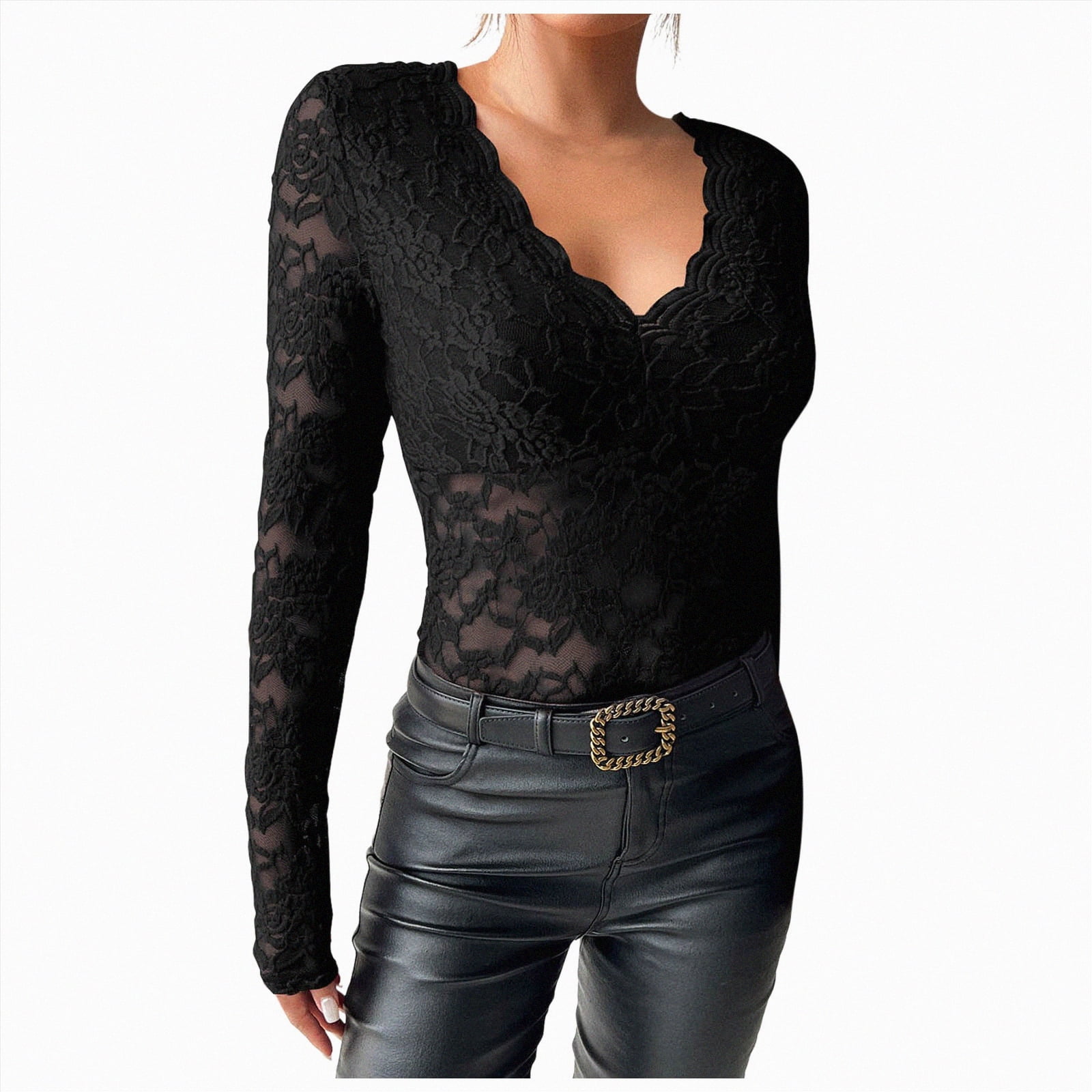 Click here for Splozh Long Sleeve Tunic Tops For Women Womens Flo... prices