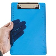Sparco 9" x 12.5" Plastic Clipboard, Blue - Walmart.com