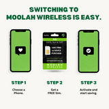 Moolah Wireless M1 Senior Plus 10.1" Cellular Tablet with a FREE mo ...