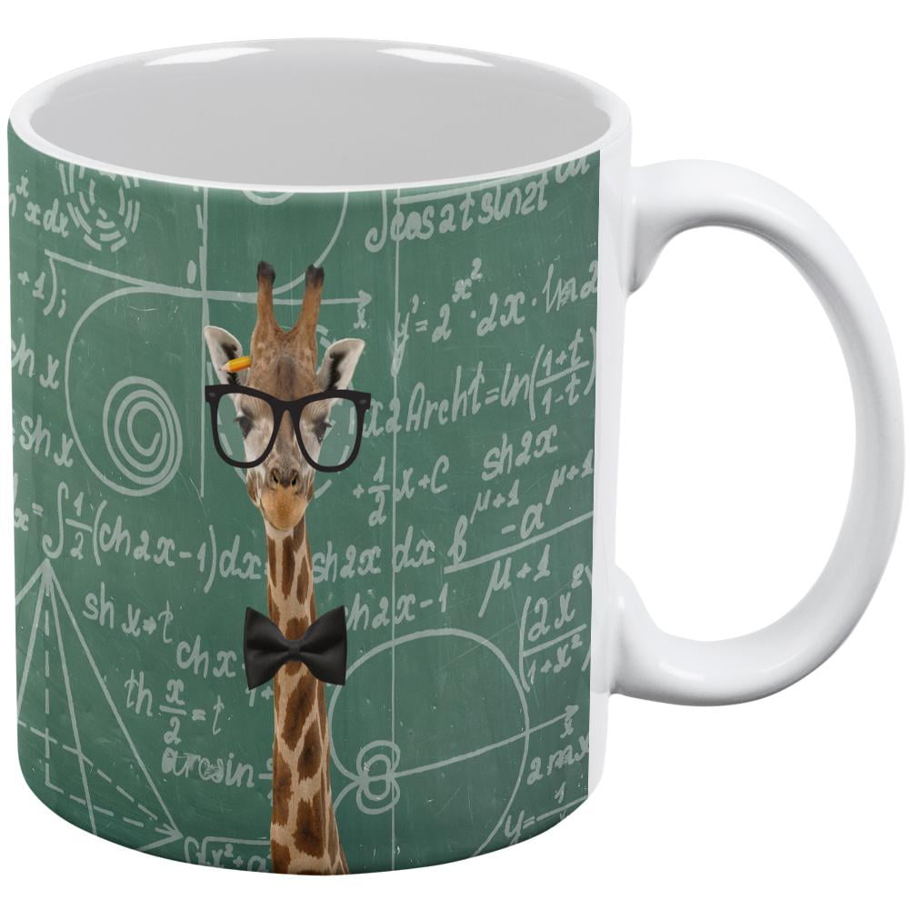 Giraffe Geek Math Formulas All Over Coffee Mug - Walmart.com