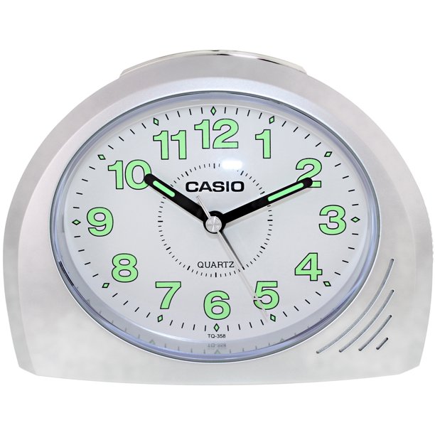 Casio Desk Clock TQ358-8 - Walmart.com - Walmart.com