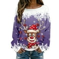 Christmas Sweaters for Women Long Sleeve Textured Ribbed Knit Tunic ...