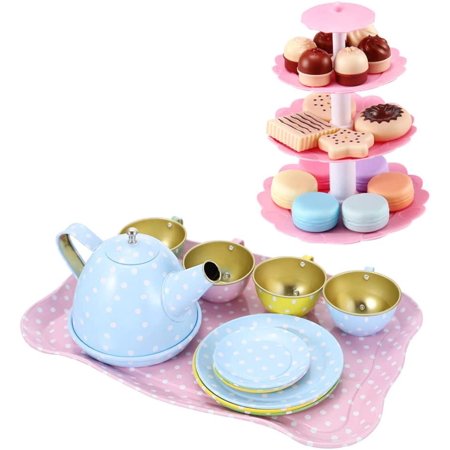 Princess Tea Time Toys Playset: Little Girls Tea Party Set Teapot ...