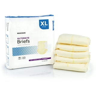Prevail Nu-Fit Daily Briefs, Incontinence, Disposable, Maximum ...