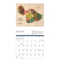 Calendar Ink, Antique Maps 2025 Wall Calendar - Walmart.com