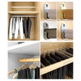 10Pcs Thickened Zinc Alloy Wardrobe Rod Holders, Round Tube Closet ...