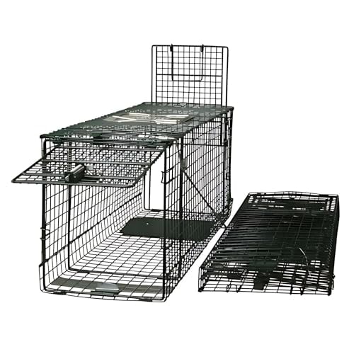 Tru Catch Traps Live Animal Trap, 2-Door, Gravity Locking, Small ...