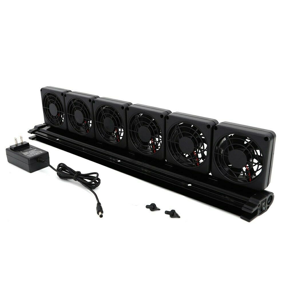 Miumaeov 4/6 Fish Tank Cooling Fan Aquarium Tank Cold Wind Chiller ...