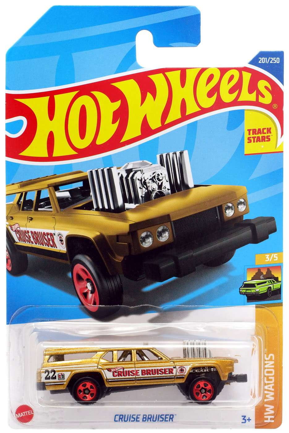 Hot Wheels HW Wagons Cruise Bruiser Diecast Car - Walmart.com