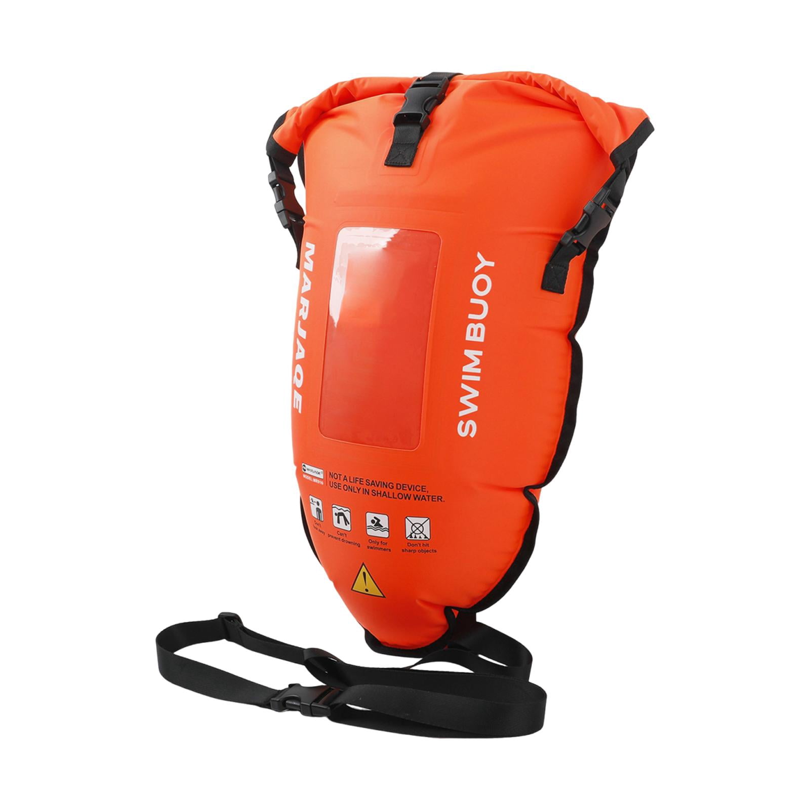 Bolsa seca flotante ligera Swim Buoy de 30 l para nadadores. Saco ...