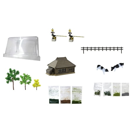 ROKUHAN Z scale model train | ZSHORTY MINILAYOUT SPECIAL SCENERY SET ...