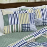 Somerset Home 2pc Lynsey Patchwork 2 Piece Twin/Twin-XL Quilt Bedding ...