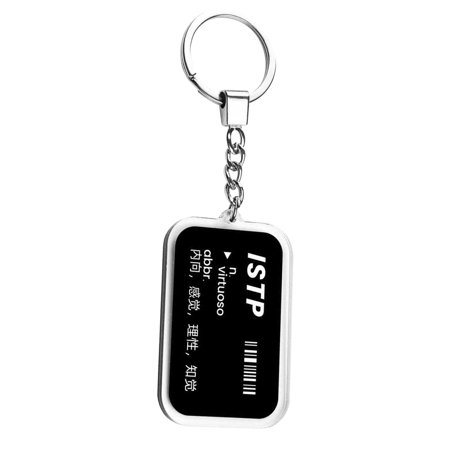 Keychain with Personality Words Pendant Hanging Pendant Acrylic ...