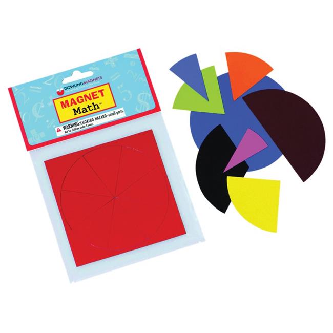 (3 Ea) Magnet Math Magnet Fraction Circles - Walmart.com