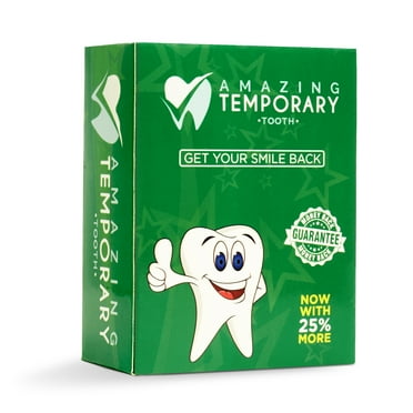 Temptooth #1 Seller Temporary Tooth Replacement Kit, Missing Tooth Kit ...