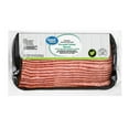 Great Value Naturally Hardwood Smoked Uncured Turkey Bacon, 10 oz ...