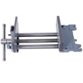 Woodworking Vise with Quick Release Lever, Heavy-Duty Cast Iron Rapid ...