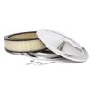 CHROME 14 X 3 PERFORMANCE STYLE AIR CLEANER SET - - Walmart.com