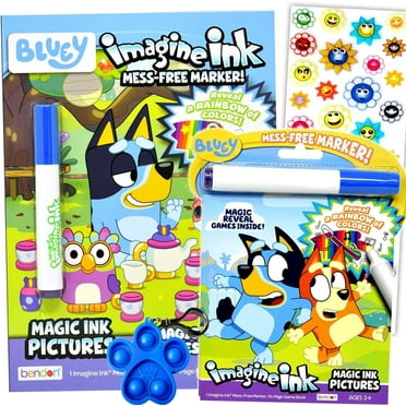 Imagine Ink Magic Coloring Book Gift Set for Kids, 6 Assorted No Mess ...
