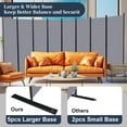 JVVMNJLK Room Divider Folding Privacy Screens, 8 Panel Partition, Wider ...
