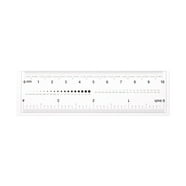 Uxcell 2pack Stainless Steel Ruler, 6" Metal Rulers 0.75" Wide Inch and ...
