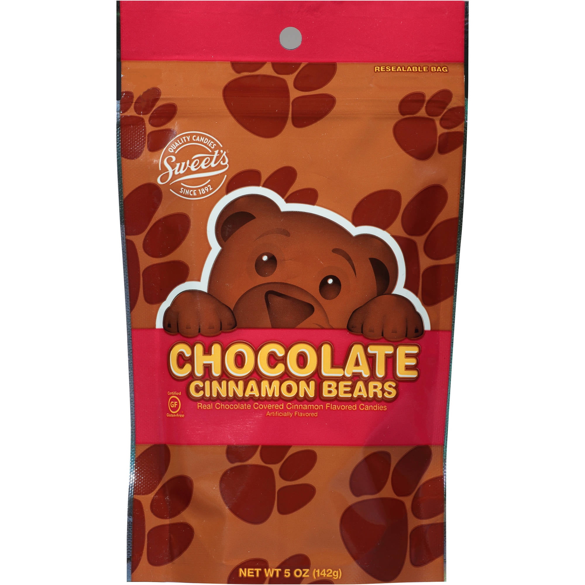 Sweet's Chocolate Cinnamon Bears, 5 oz - Walmart.com