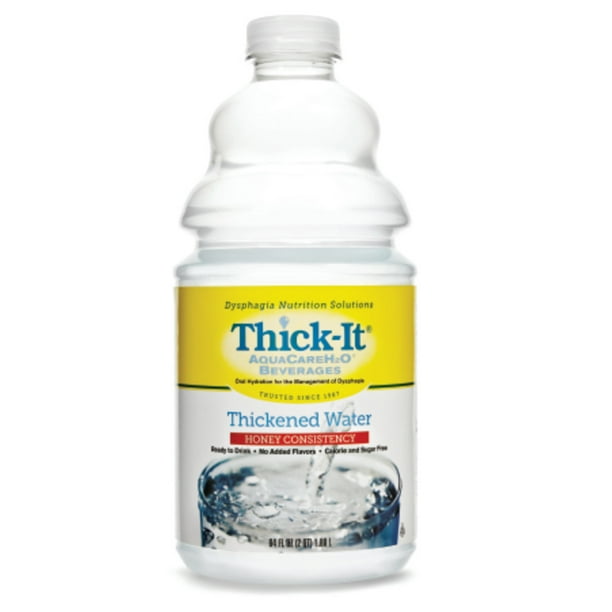 Thick-It AquaCareH2O Thickened Water, 64 oz. Bottle, Unflavored, Ready ...