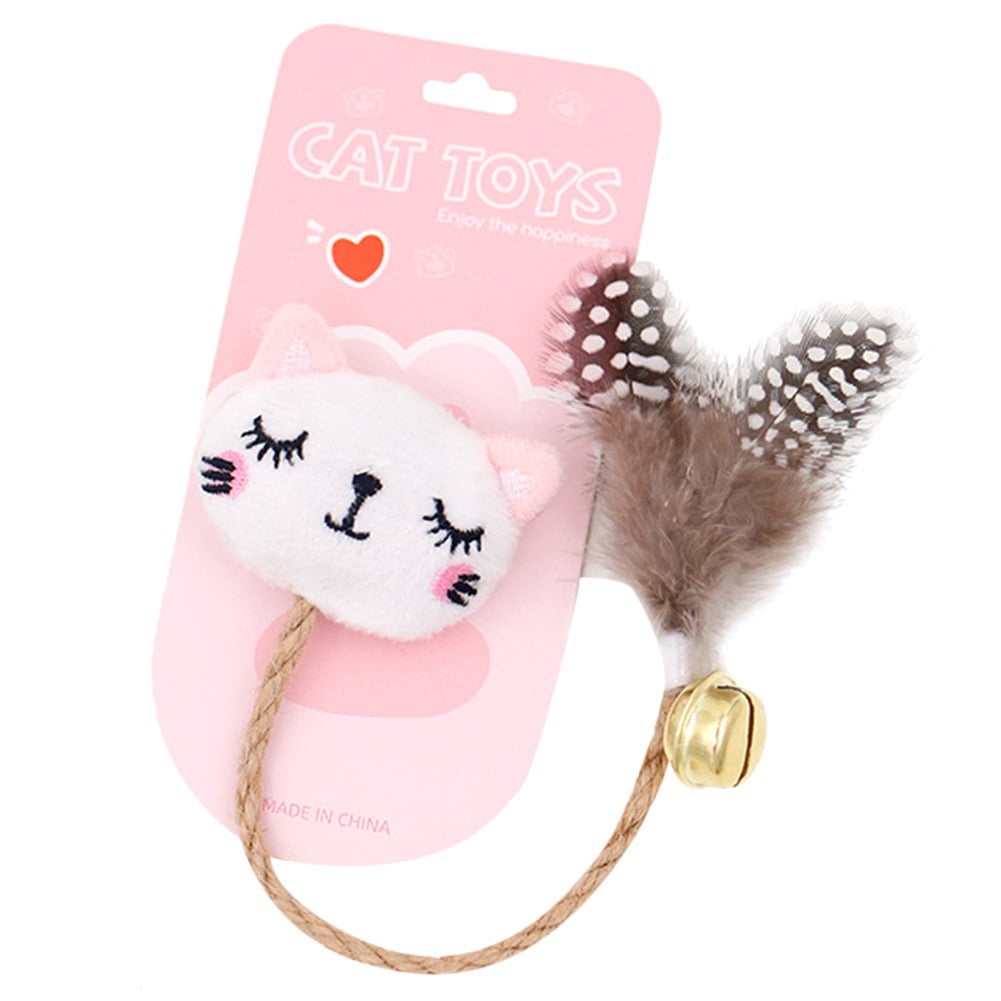 Catnip Filled Cartoon Dolls,Cat Chew Toy Teething Interactive Toy, with ...