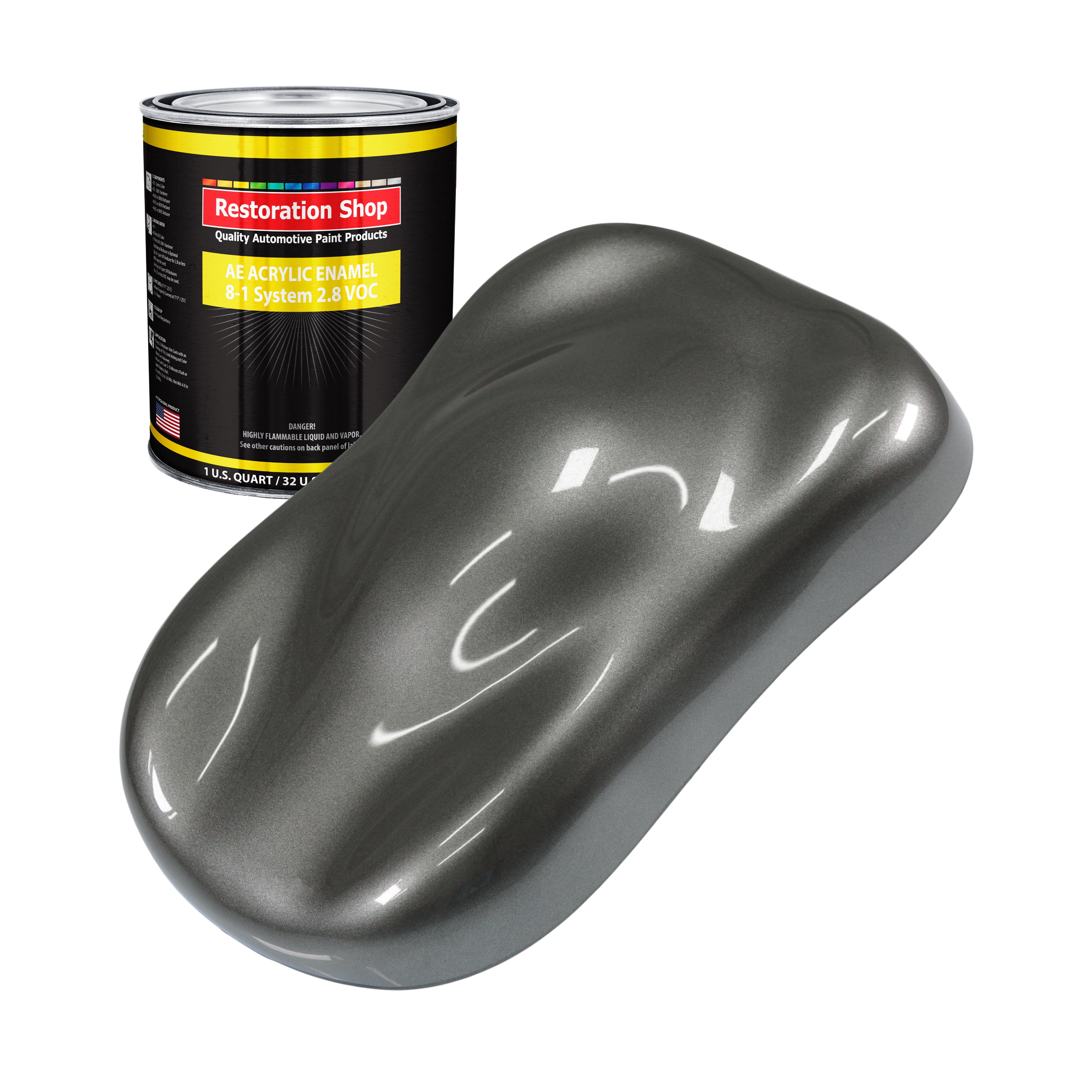 Restoration Shop - Dark Charcoal Metallic Acrylic Enamel Auto Paint ...