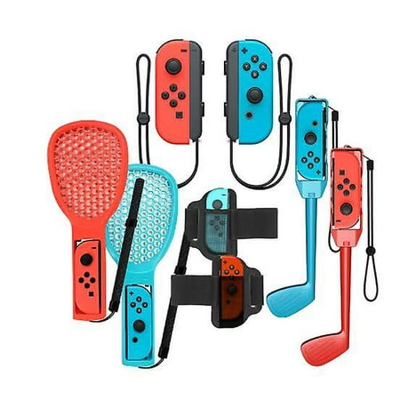 Nintendo Switch Sports Accessories Kit, Joycon Grip For Hand Strap ...