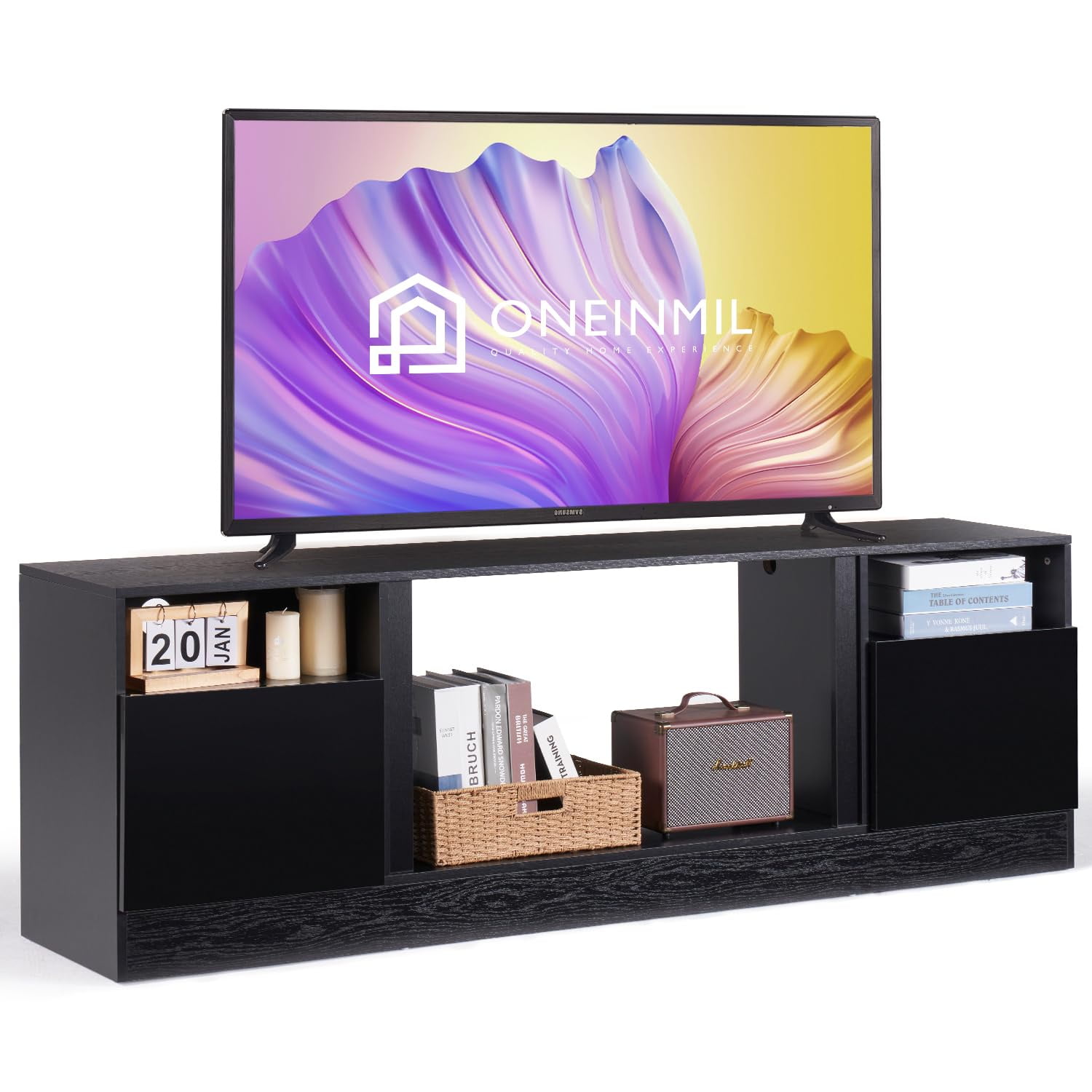 Click here for Oneinmil 70 Tv Stand With Led Display  Entertainme... prices