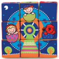 Melissa & Doug K's Kids Match and Build Soft Blocks Set For Toddlers ...