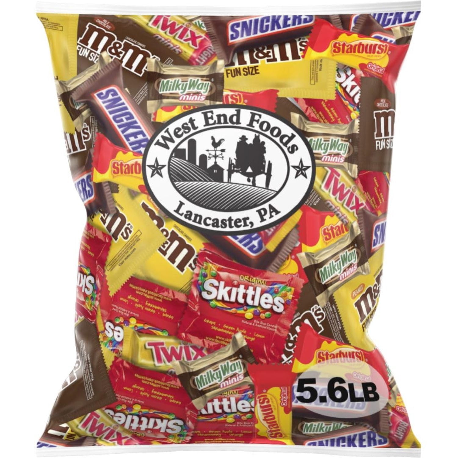 Bundle of Chocolate Candy Mixed Pack Assortment (5.6 lb Bag) | Walmart ...