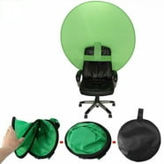 "Vinci 43.3"" Portable Green Screen, Chair Backdrop for Streaming ...