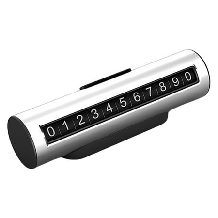 Car Temporary Parking Card, Number Plate, Notification Holder Plate ...