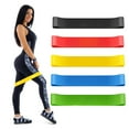 (5-Pack)Heavy Duty Resistance Loop Band, EEEkit Fitness Exercise Bands ...