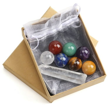 Kritne Reiki Stone Set, Chakra Stone, 7Pcs/Set Engraved Spiritual ...