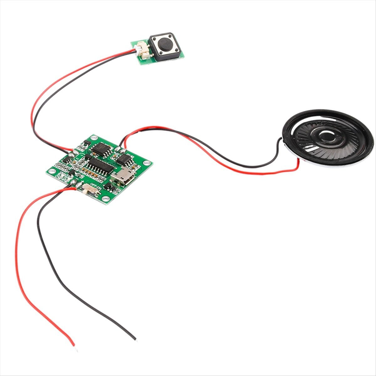 Micro-USB 8M Sonido Voz Audio Música Grabadora Grabable Tablero Chip ...