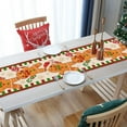 Christmas Gingerbread Man Table Banner Snowflake Home Kitchen Festive ...