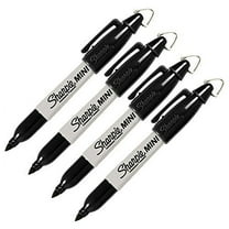 Sharpie Mini Fine Point Permanent Markers, Assorted Colors, 4 Count ...