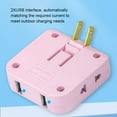 3 Pack AC Flat Wall Outlet Extender Flat Plug Adapter Outlet, Fold-Able ...